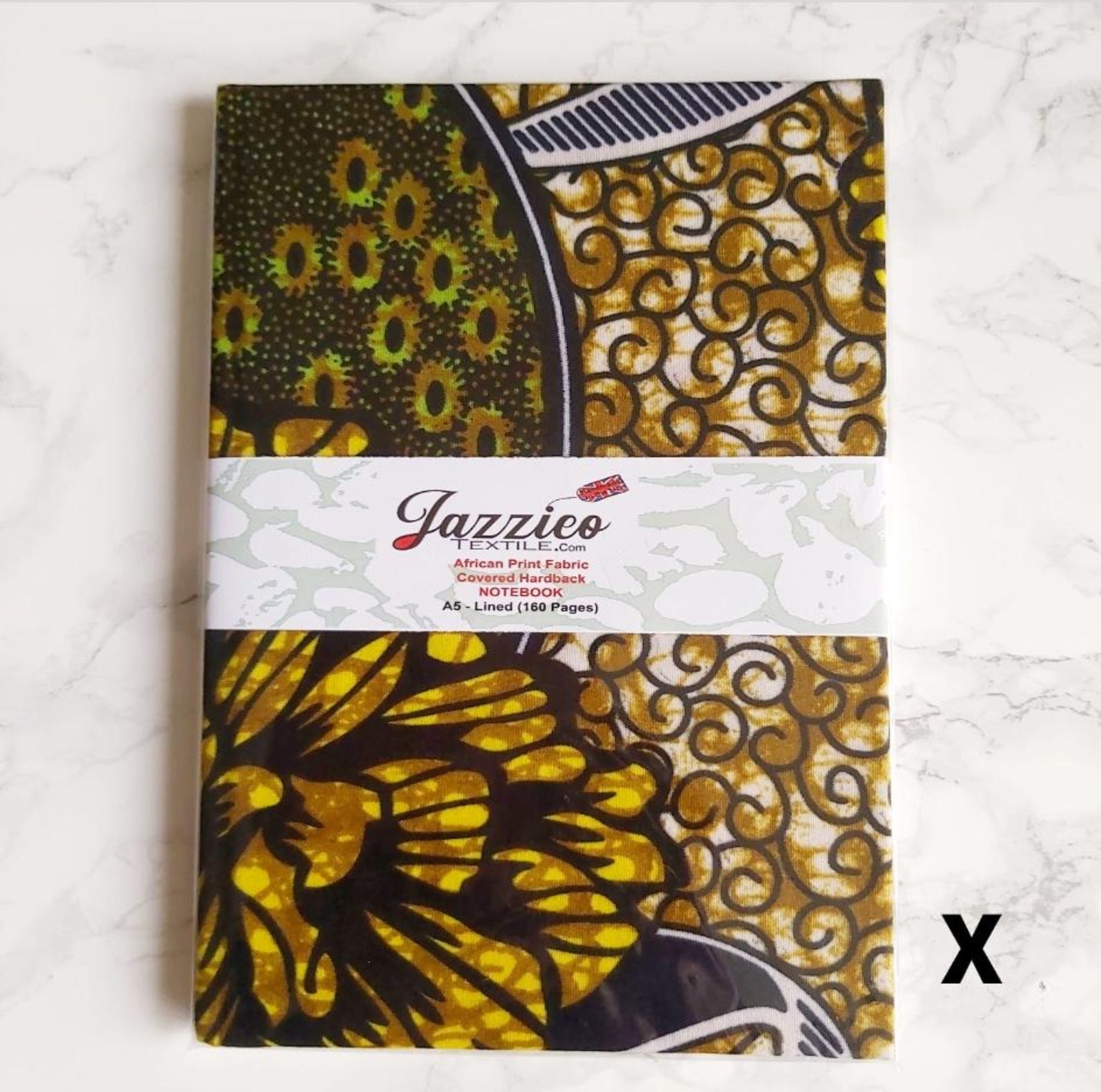 A5 African Print, Ankara Print, Printed Notebooks, Stationary, Jotter ...