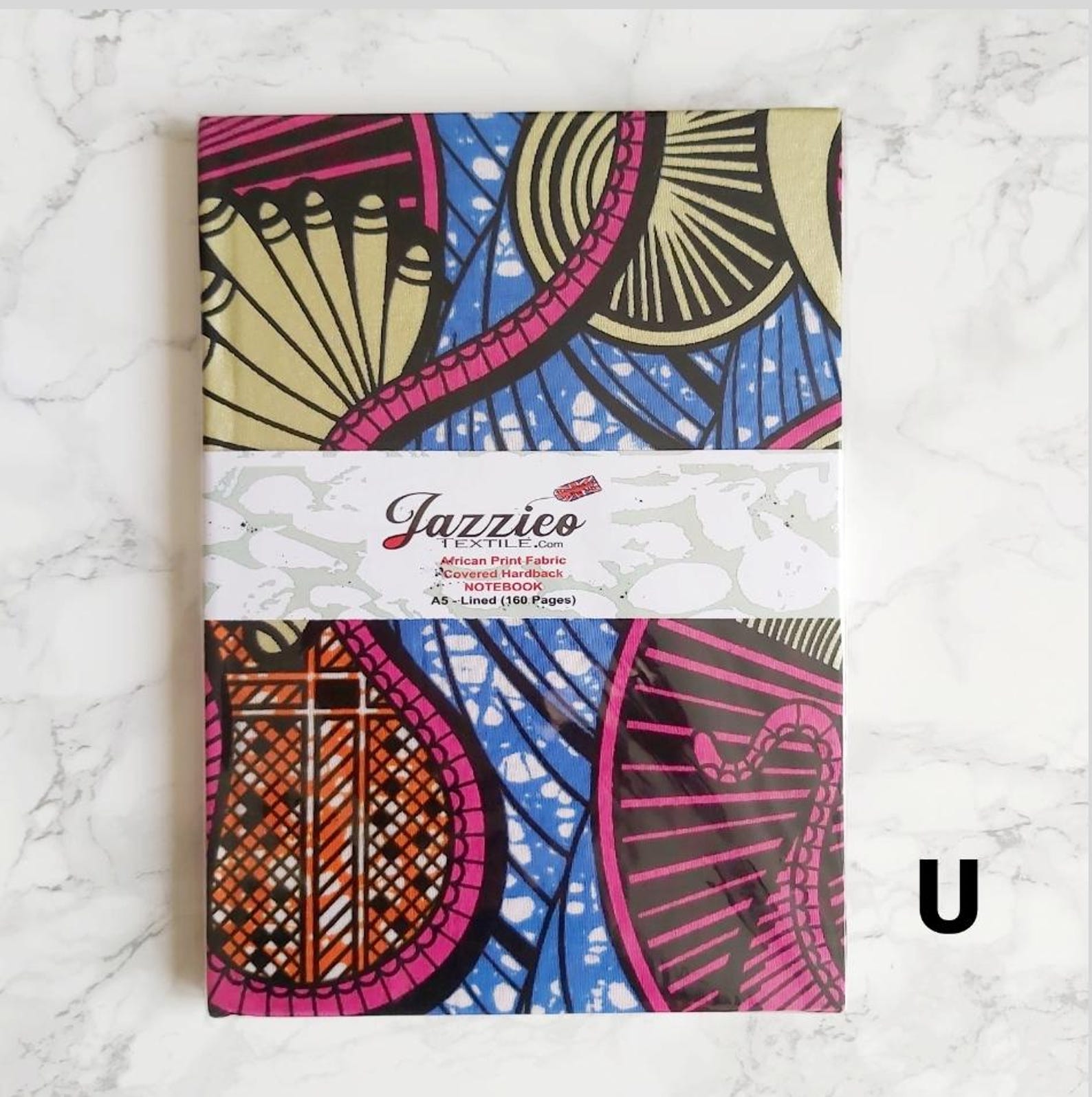 A5 African Print, Ankara Print, Printed Notebooks, Stationary, Jotter ...
