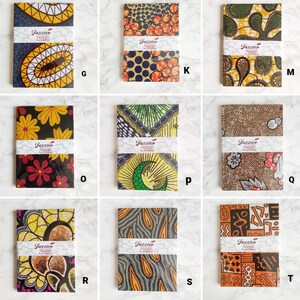 A5 African Print, Ankara Print, Printed Notebooks, Stationary, Jotter ...