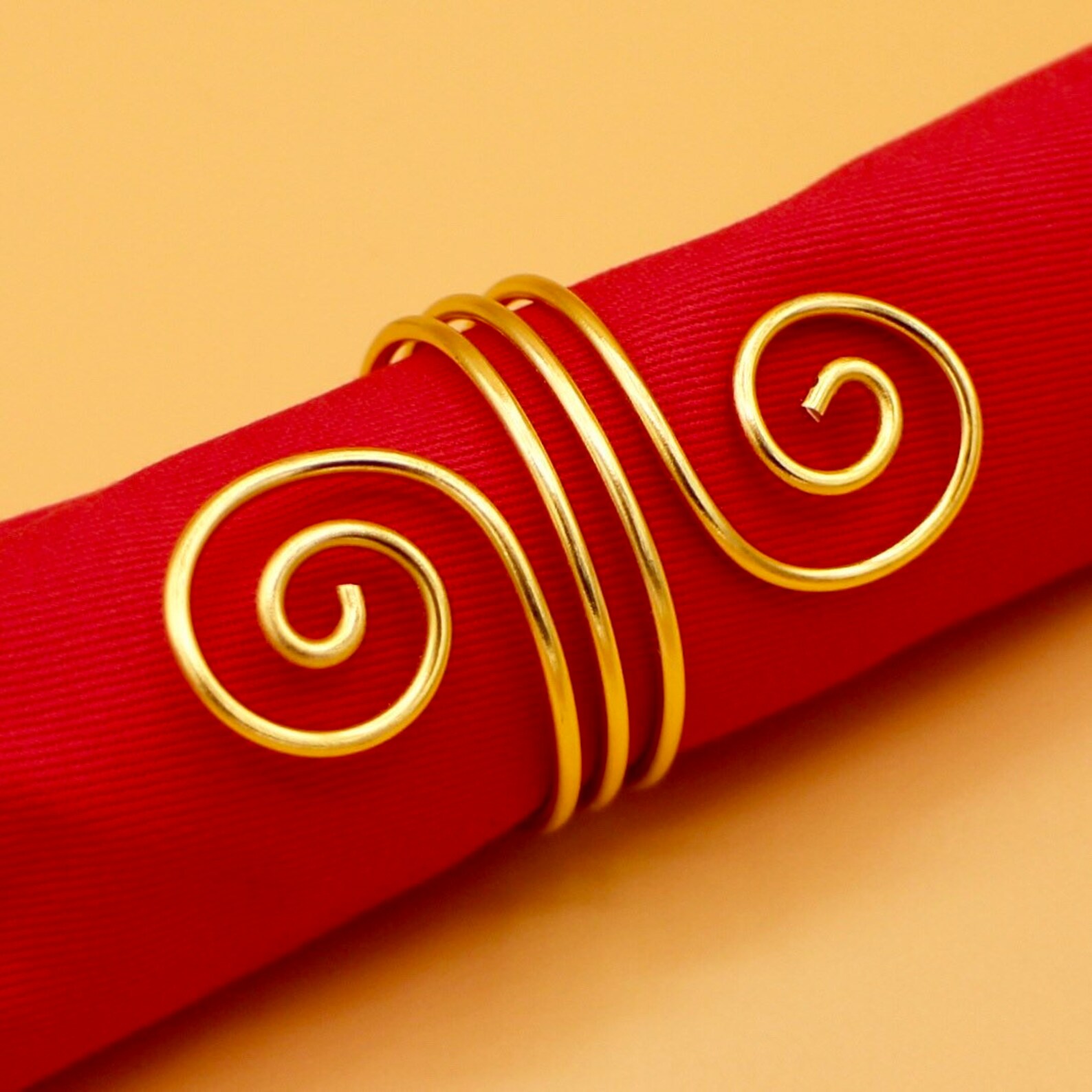 Napkin Rings / Napkin Holder / Party Decoration in Aluminium - Etsy