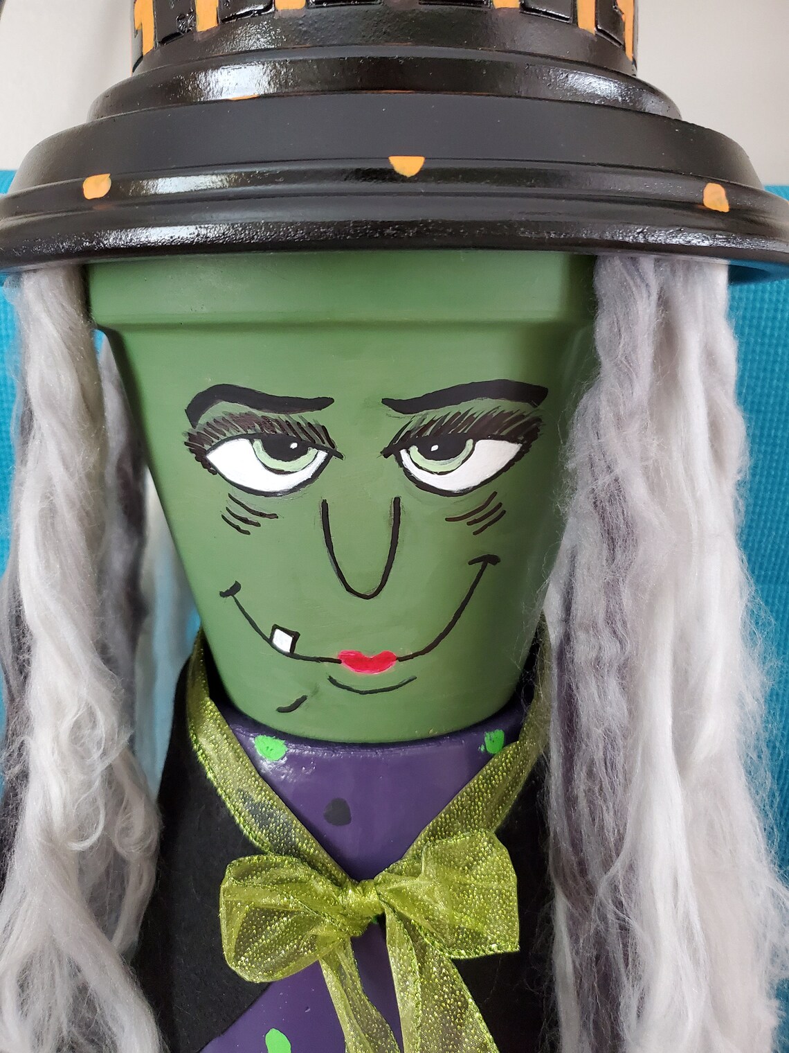 Terracotta Witch 42 Tall/Clay Pot People | Etsy