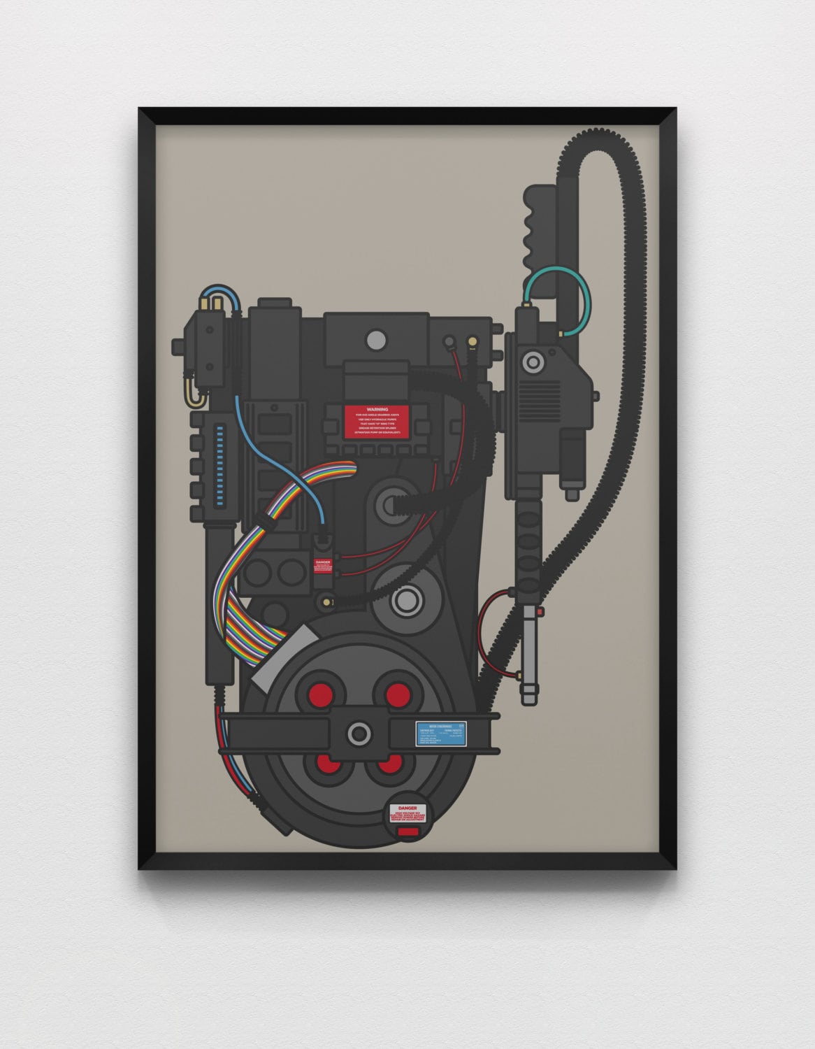 Don't Cross the Streams! Poster | Ghostbusters | Proton Pack | 80s ...