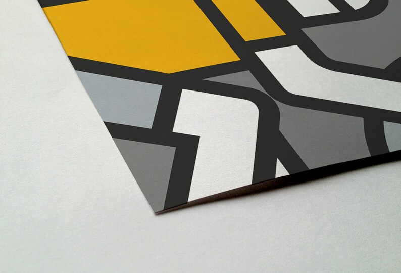 Peloton Art Print Tour De France Cycling Bicycle Bicycle Poster Yellow ...