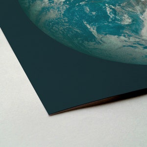 Earth Art Print | Space Poster | Galaxy Art | Planets Print | Celestial ...