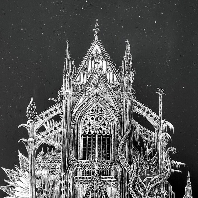 Scratchboard Art - Etsy