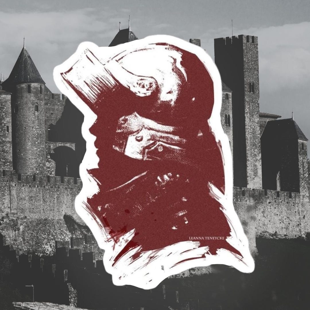 Knight Armour Sticker Waterproof Vinyl Decal Fantasy Warrior Spirit ...