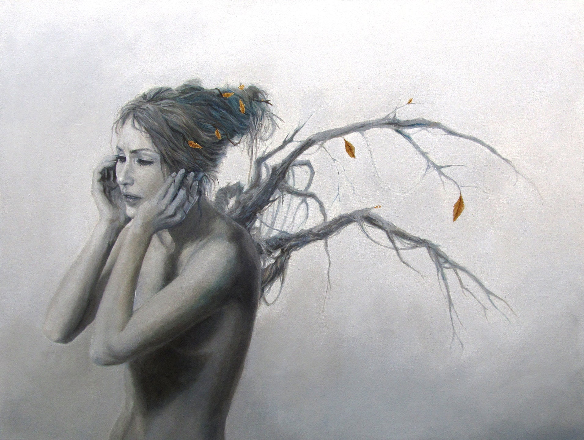 Withering Print Art 8x10 Painting Reproduction Fantasy Mother Nature ...