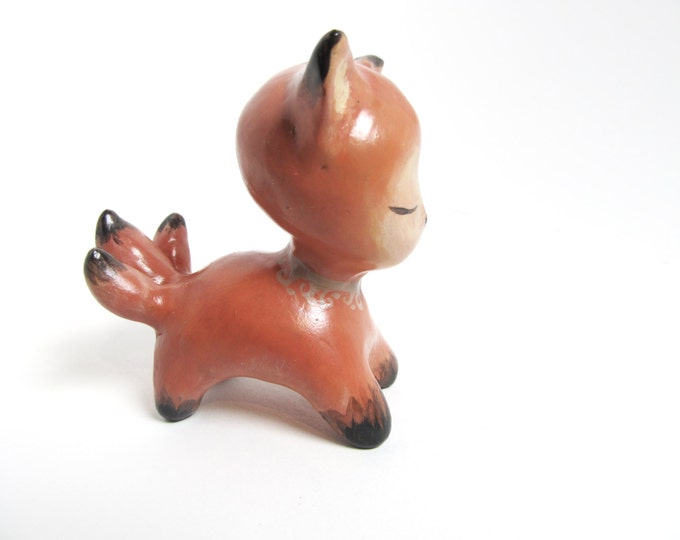 Kitsune Kinder Spirit Red Fox Miniature Art Doll - Etsy