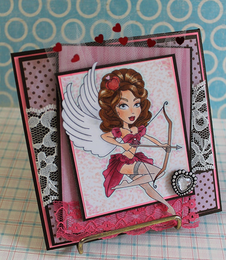 Sexy Cupid Handmade Greeting Card Etsy