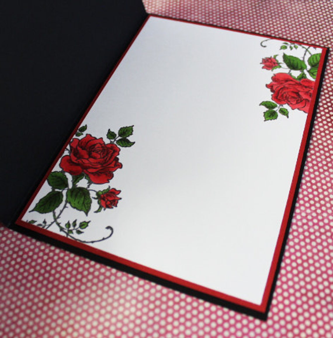 Sexy Vampire Pinup Handmade Greeting Card Vampire Handmade | Etsy