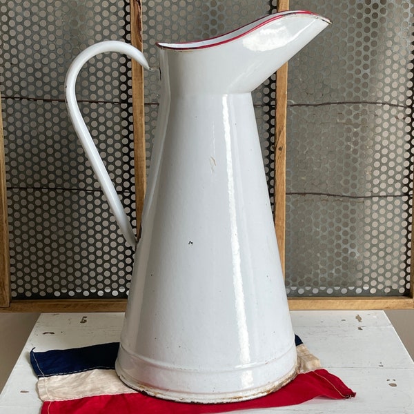 White Enamelware - Etsy