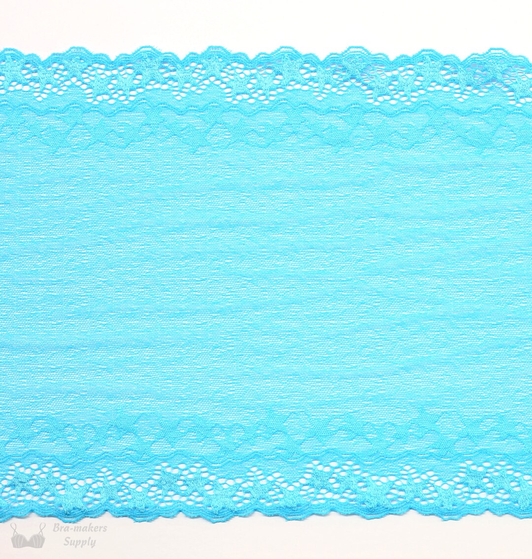 Nine Inch Turquoise Blue Star Stretch Lace - Etsy
