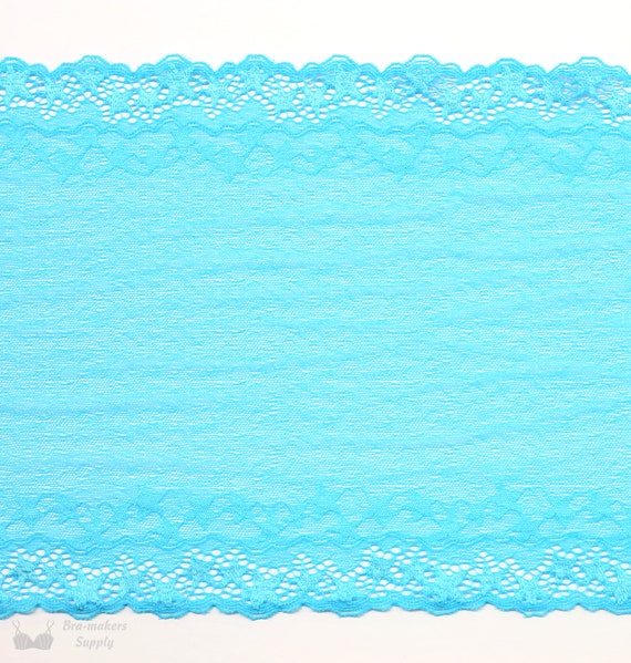 Nine Inch Turquoise Blue Star Stretch Lace | Etsy