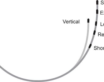 Underwire for Bra-making 1 Pair Extra Long Length | Etsy