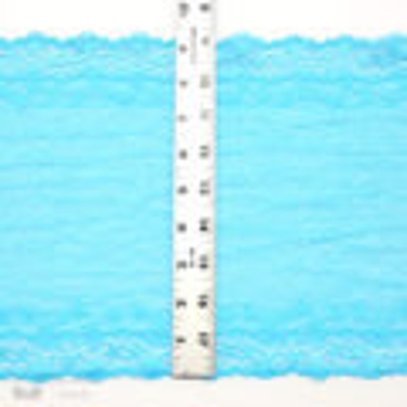 Nine Inch Turquoise Blue Star Stretch Lace - Etsy