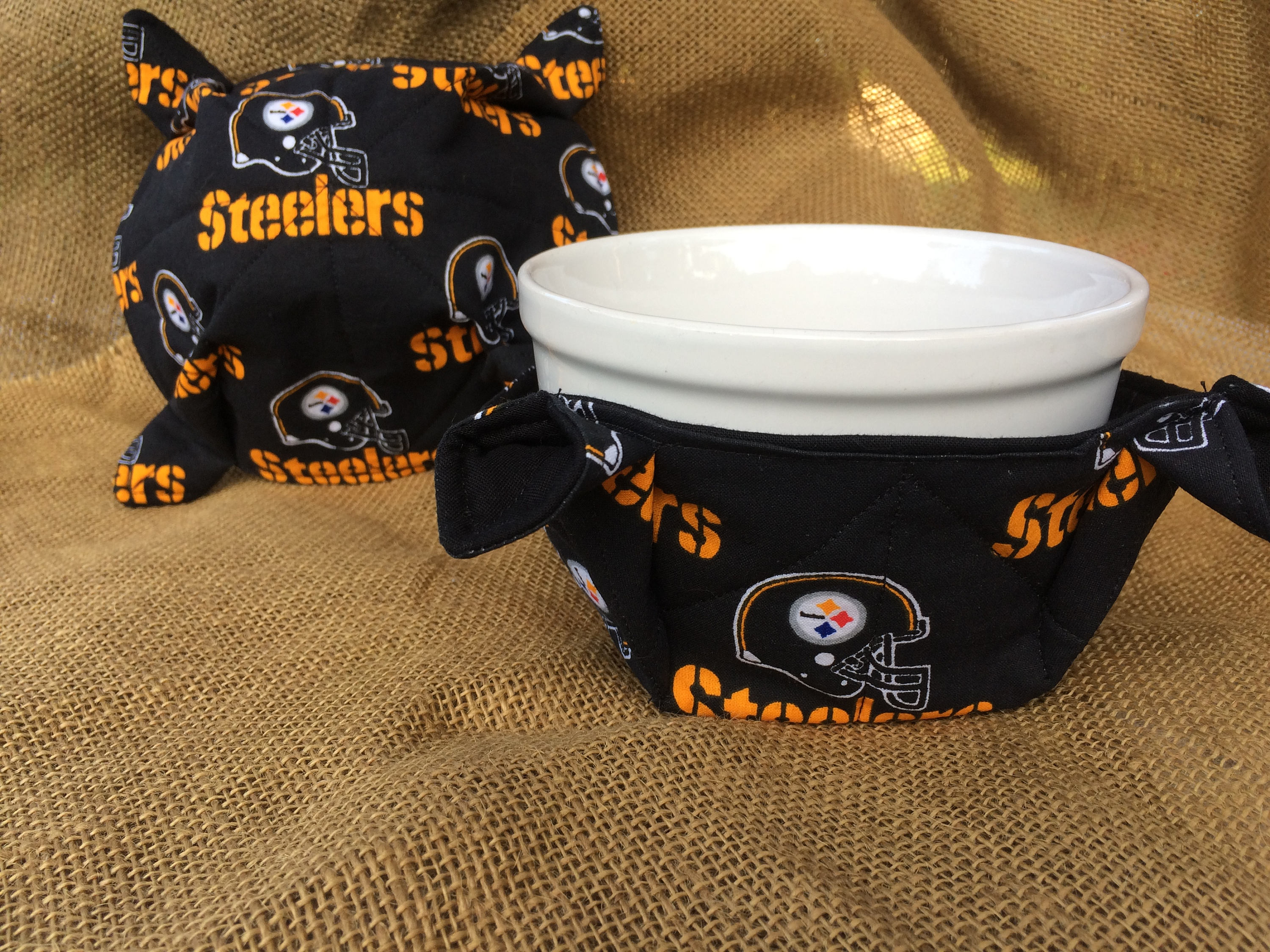 Pittsburgh Steelers Food Bowl Cozy/ Microwavable | Etsy