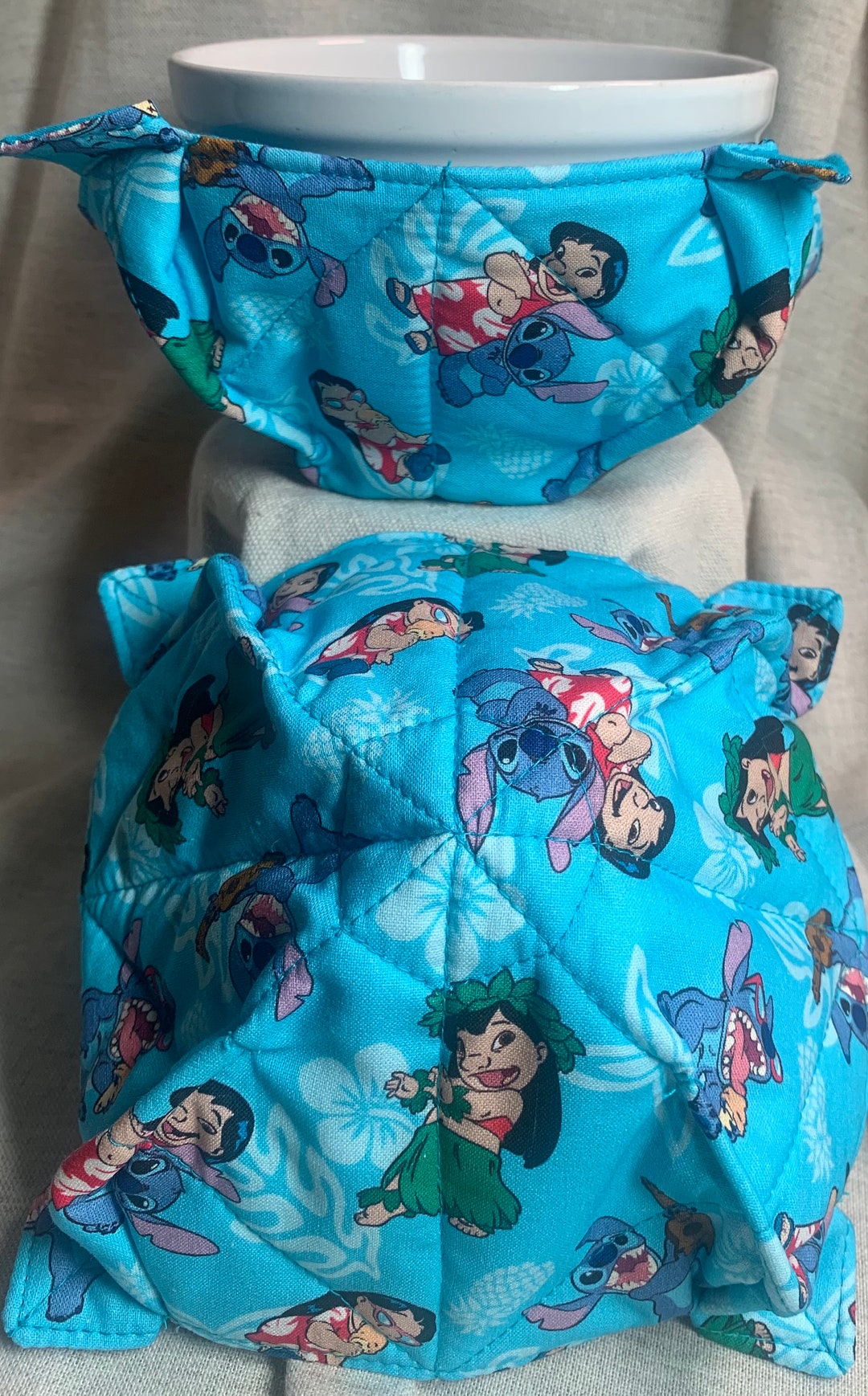 Disney Lilo and Stitch Food Bowl Cozy/ Microwave - Etsy