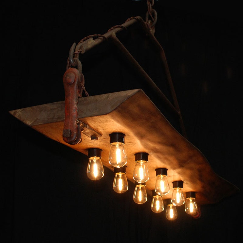 Live Edge Lighting - Etsy