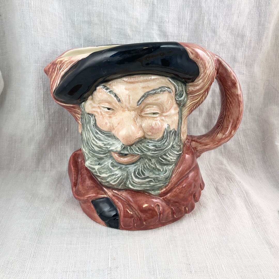 Large Royal Doulton Falstaff Character Toby Jug - Etsy