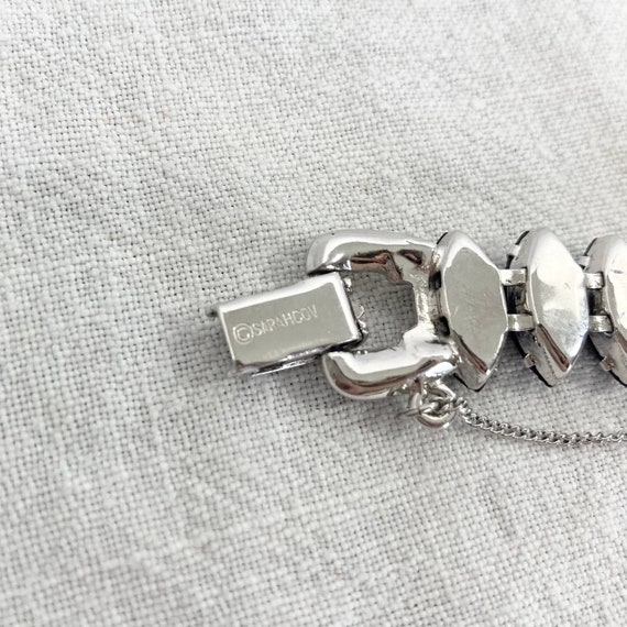 AS IS Sarah Coventry "Vienna Nights" Tennis Bracelet,… - Gem