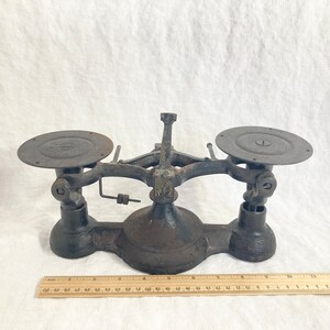 Cast Iron Antique Balance Scale, Small Table Top - Etsy