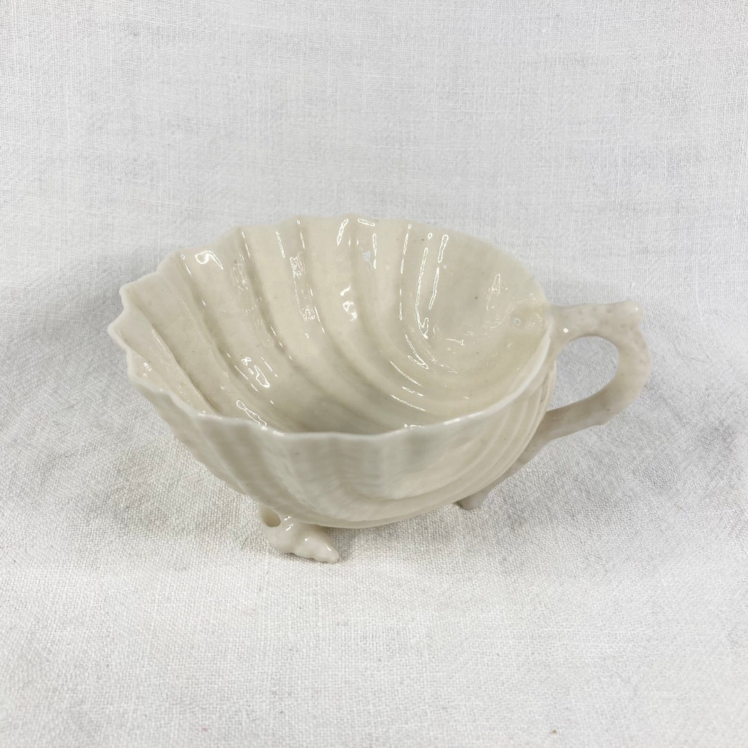 Antique 2nd Black Mark Belleek Teacup, Neptune Pattern Antique Second ...