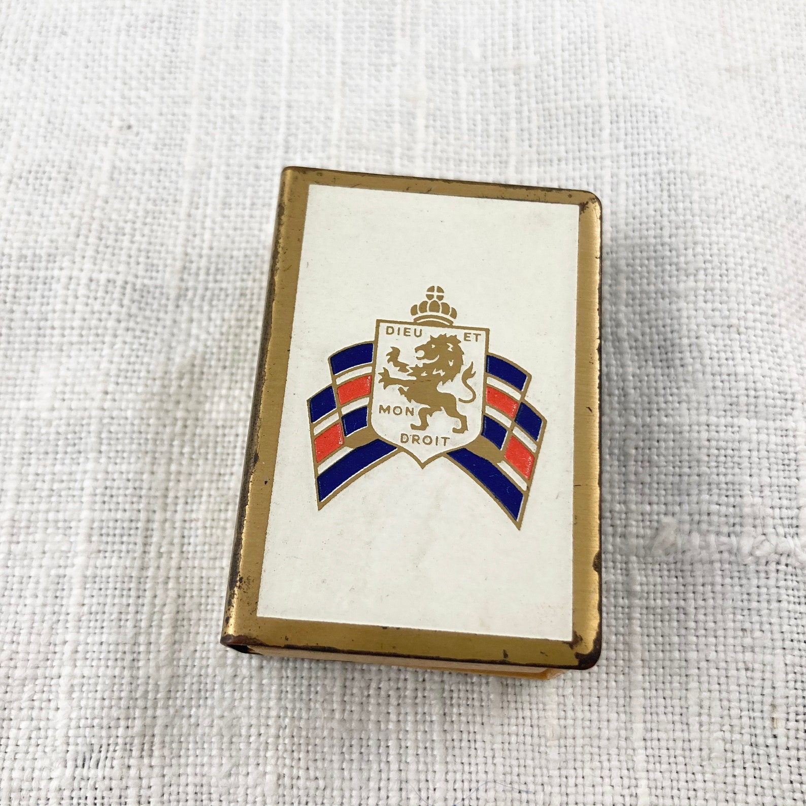 WWII British War Relief Society Matchbox Cover Vintage - Etsy