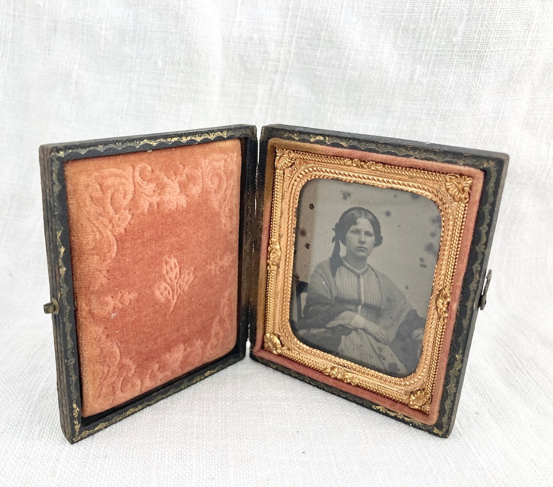 Antique Photo Glass Plate, Collodian Positive - Etsy