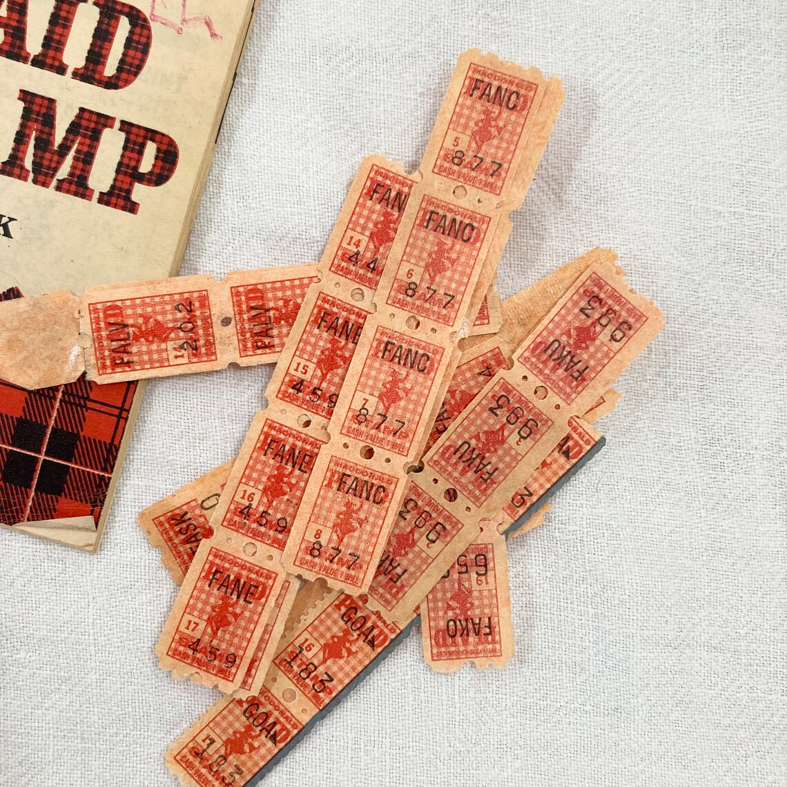 Lot of 7 Macdonald Plaid Stamp Books - Etsy