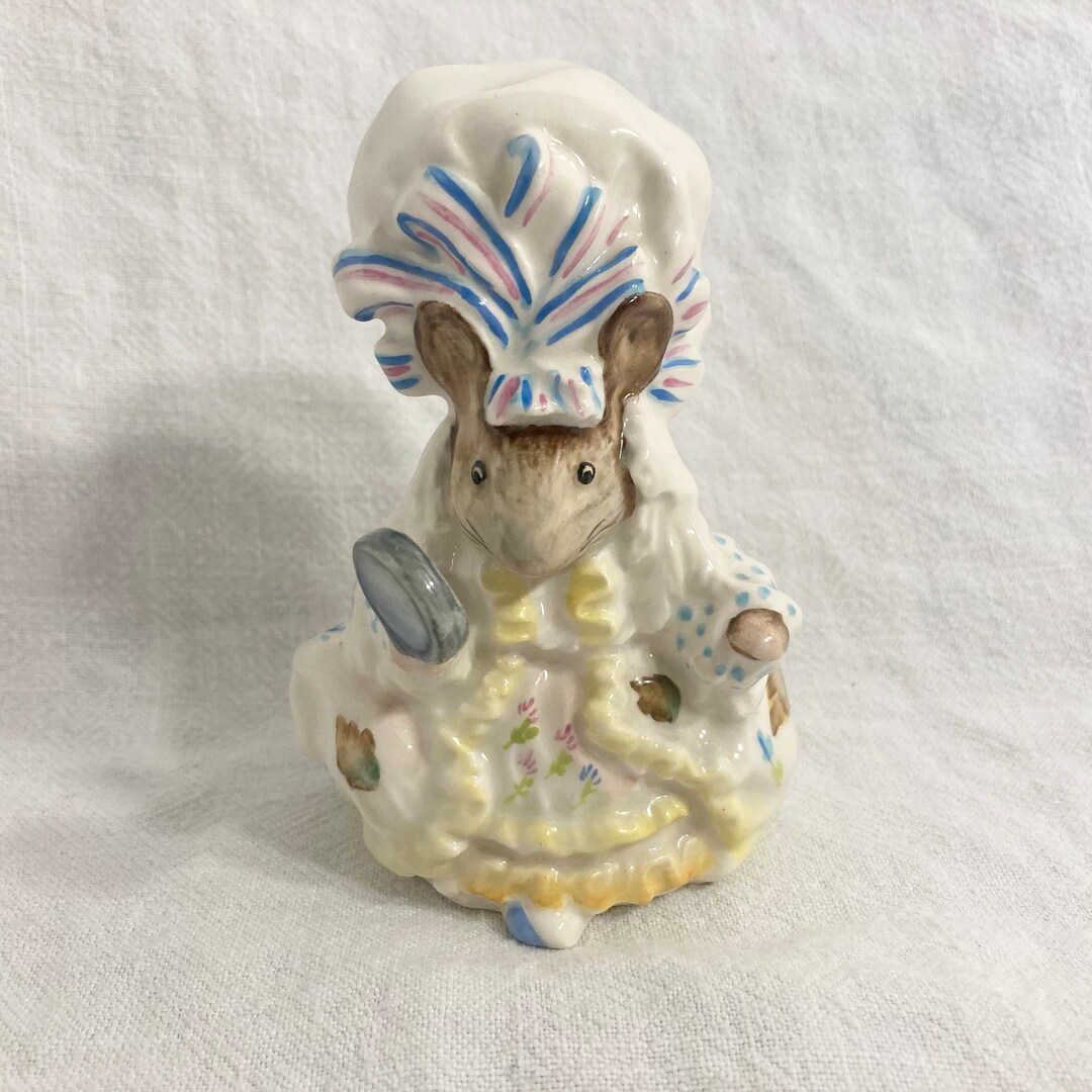 Beatrix Potter Beswick Figurine, Lady Mouse - Etsy
