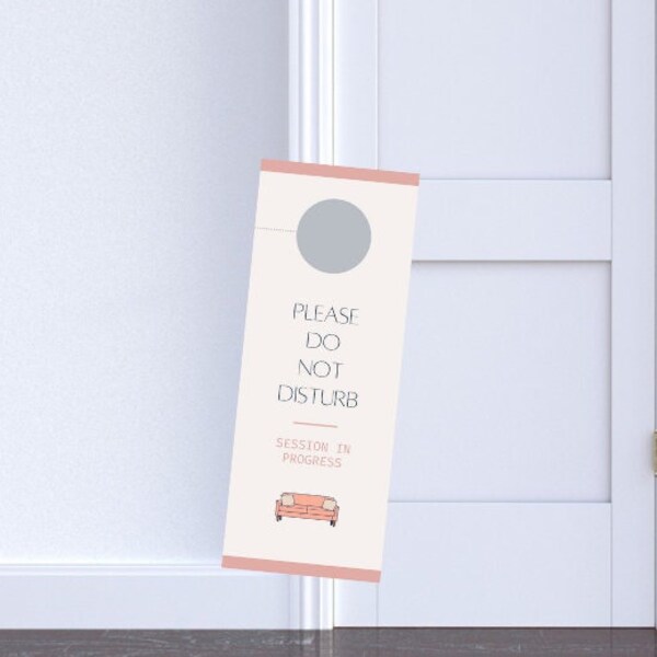 In Session Sign - Etsy