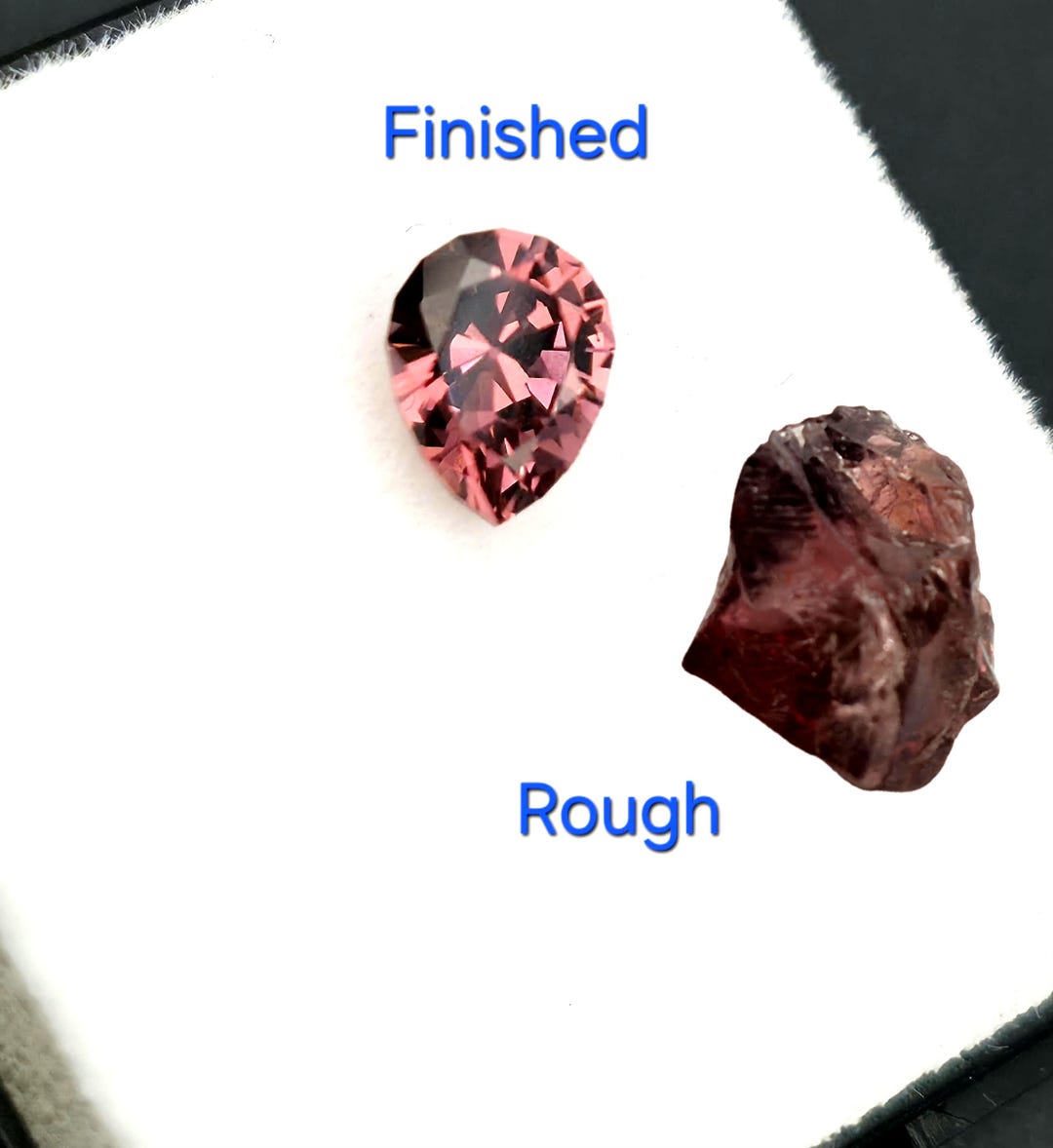 Natural Padparadscha Pink-orange Spinel | Precision Cut Pear Shape ...