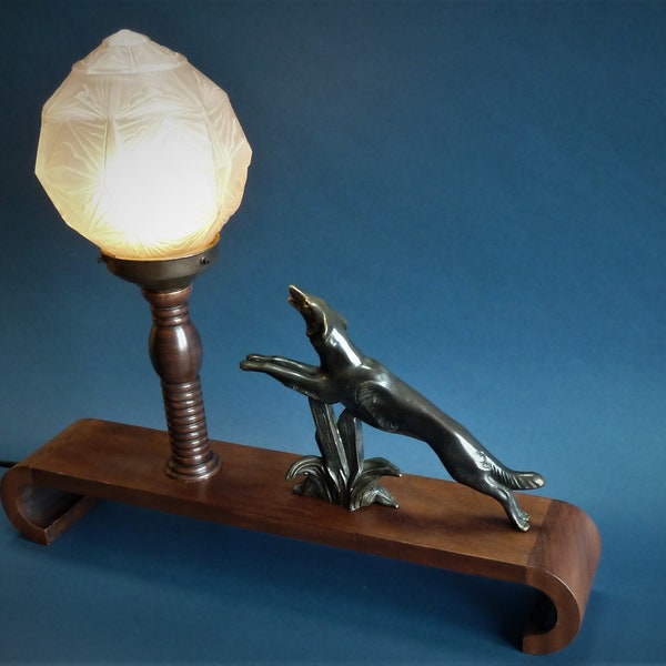 Greyhound Table Lamp - Etsy