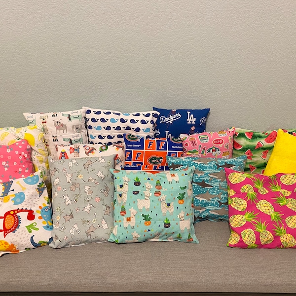 Pocket Pillow - Etsy