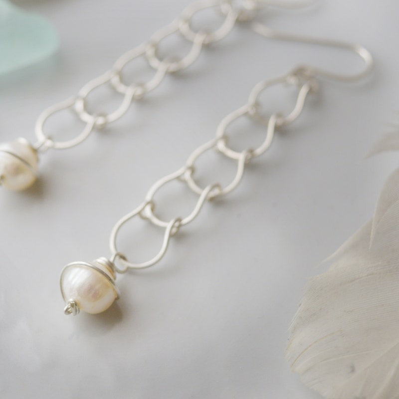 Chain Mail Earrings - Etsy