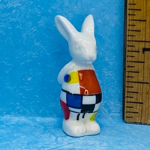 Modern POP ART RABBITS 2022 Porcelain Bunnies Bunny Rabbit Contemporary ...
