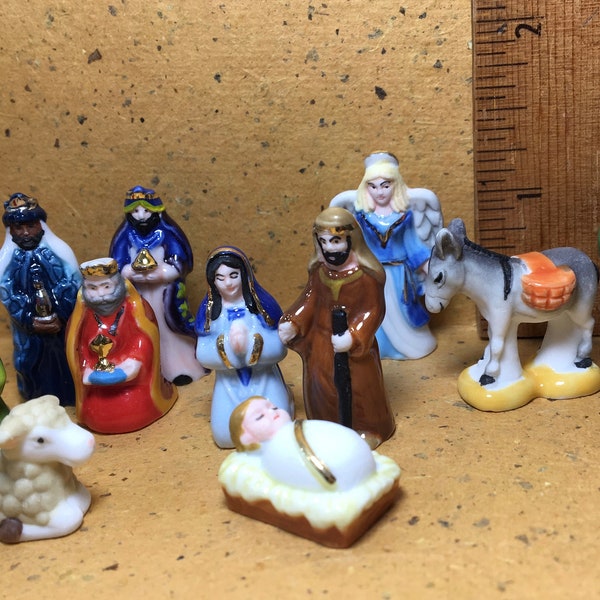Porcelain Nativity - Etsy