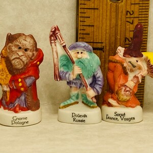 MYTHICAL CREATURES Gnome Witch Polevik Elf Troll Kobold Myths Fairy ...