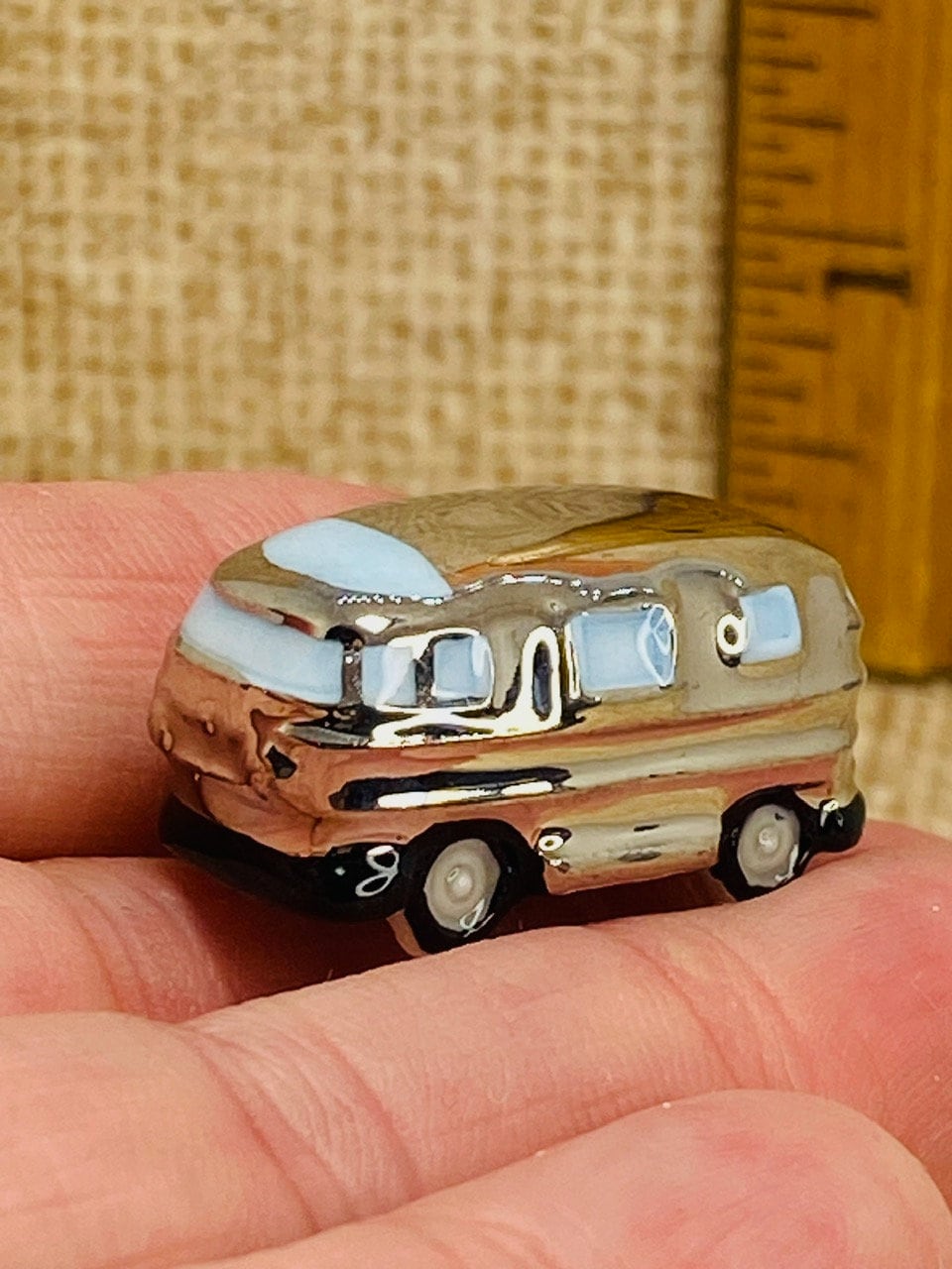 Retro CAMPER VANS Mini Van Motor Bus CARS Car Trailer French Feve Feves ...