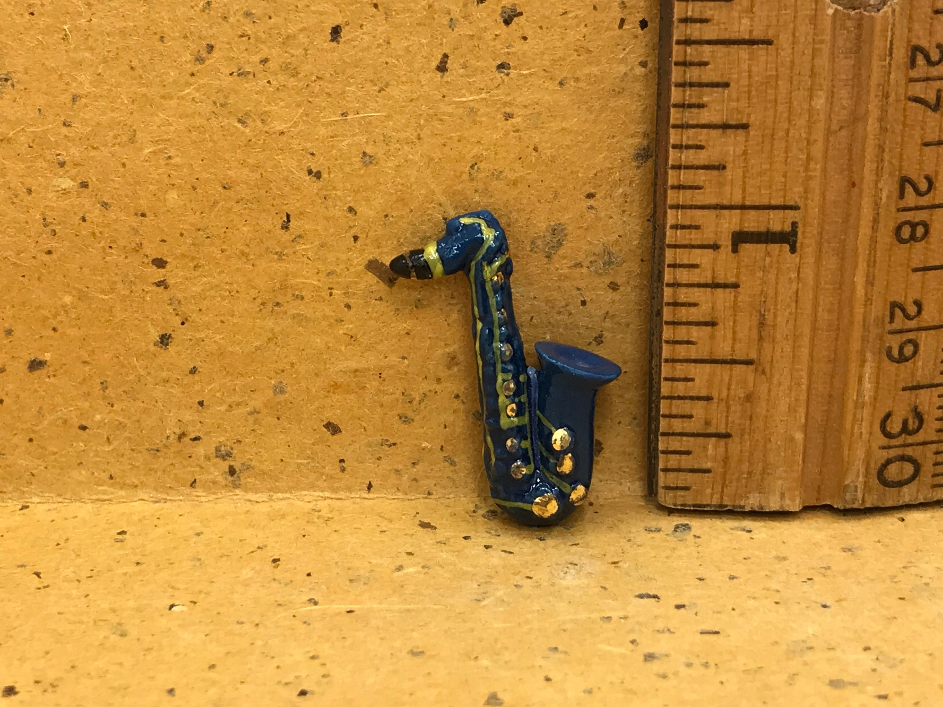 Tiny Musical Instruments: Electric Guitar Violin Accordian | Etsy