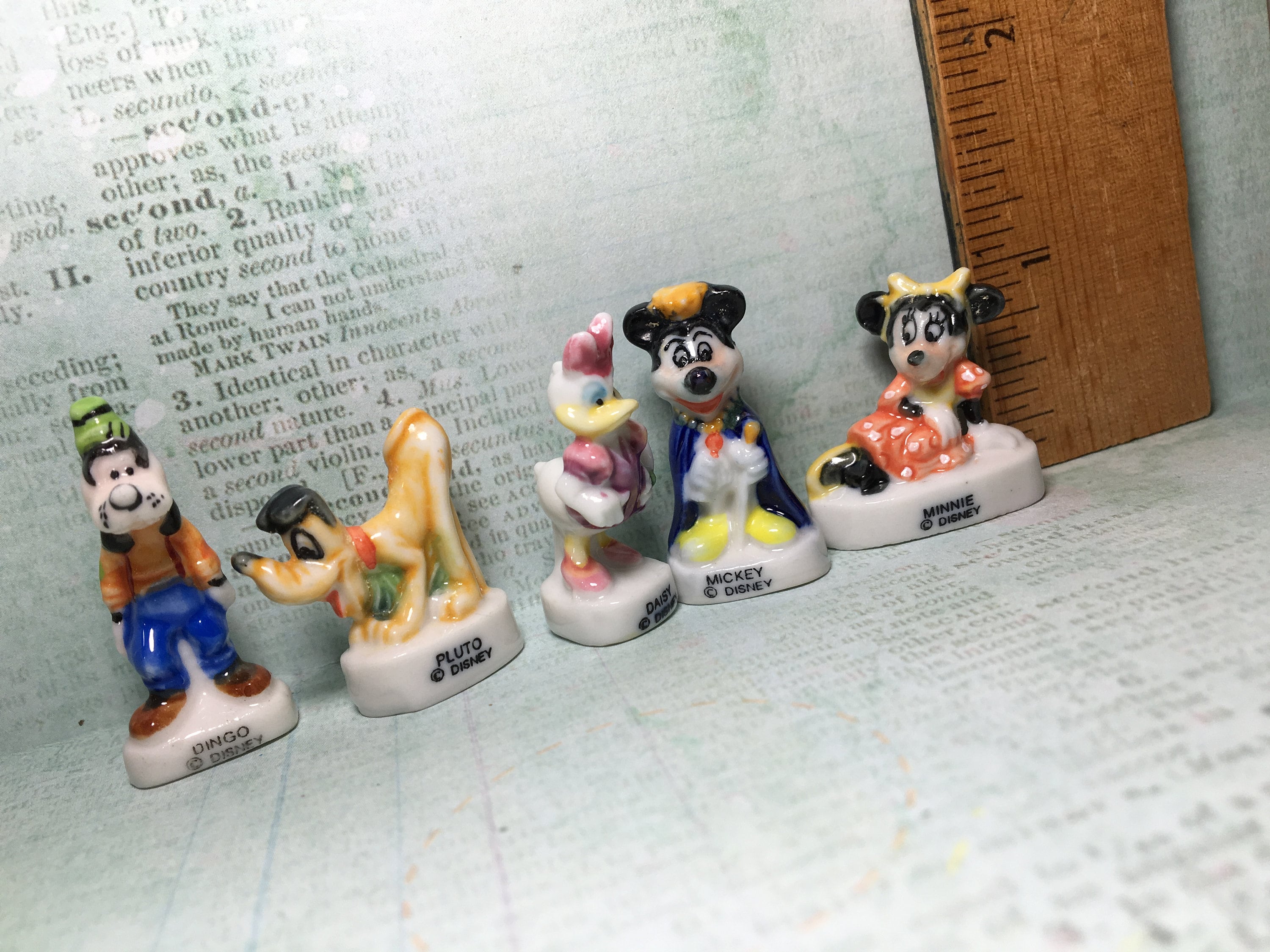 French Feves Disney MICKEY MOUSE Minnie Daisy Duck Pluto Goofy | Etsy