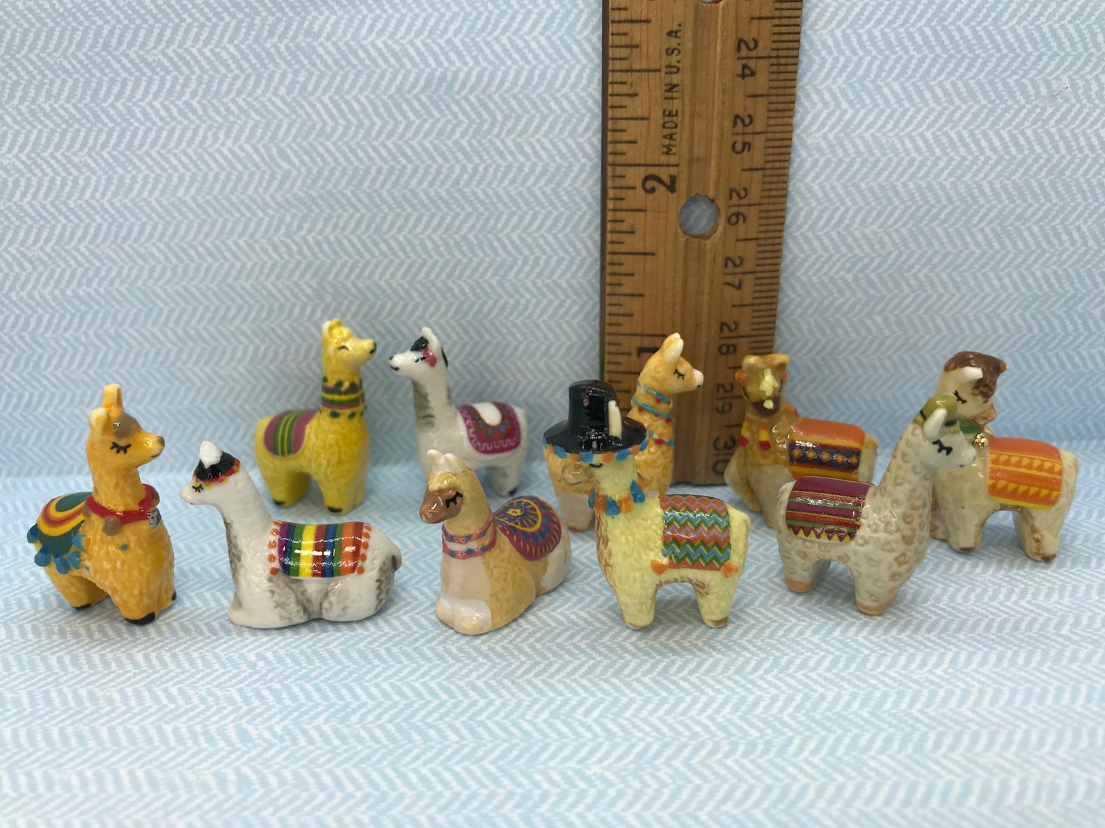 Adorable LLAMAS Llama Alpaca Alpacas Miniature Mini Tiny | Etsy