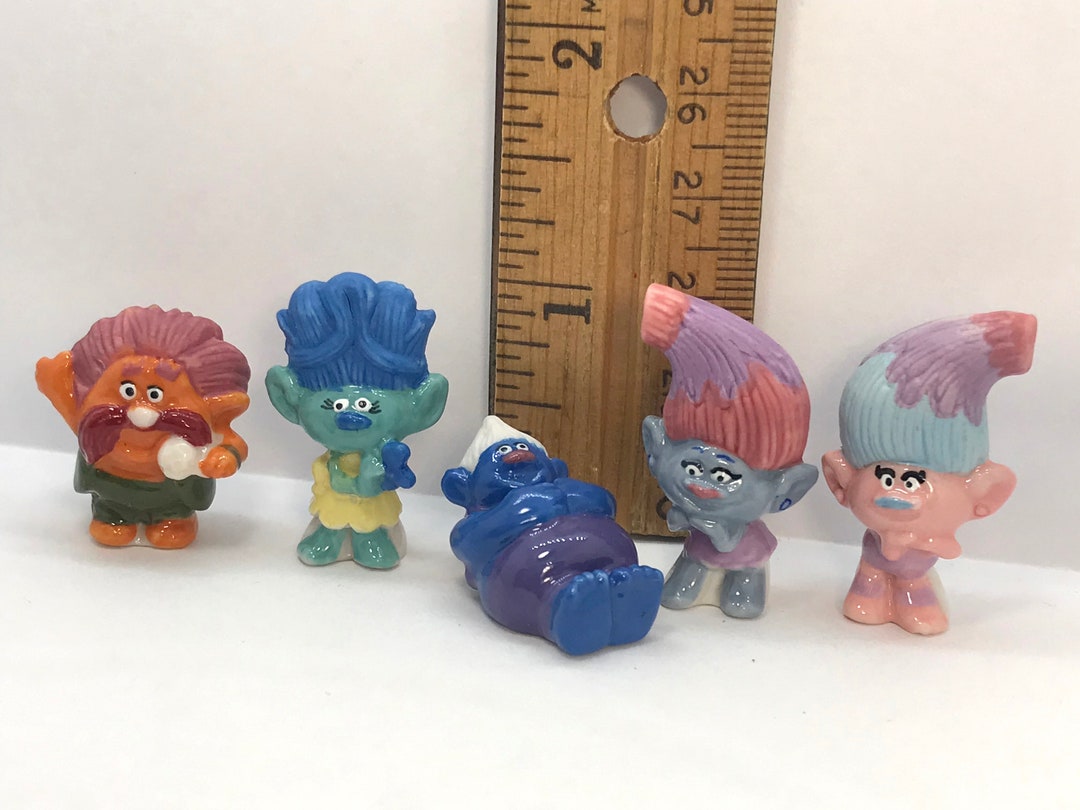 Tiny TROLLS Troll Fairies Sprites Ogres French Feve Feves Figurine ...