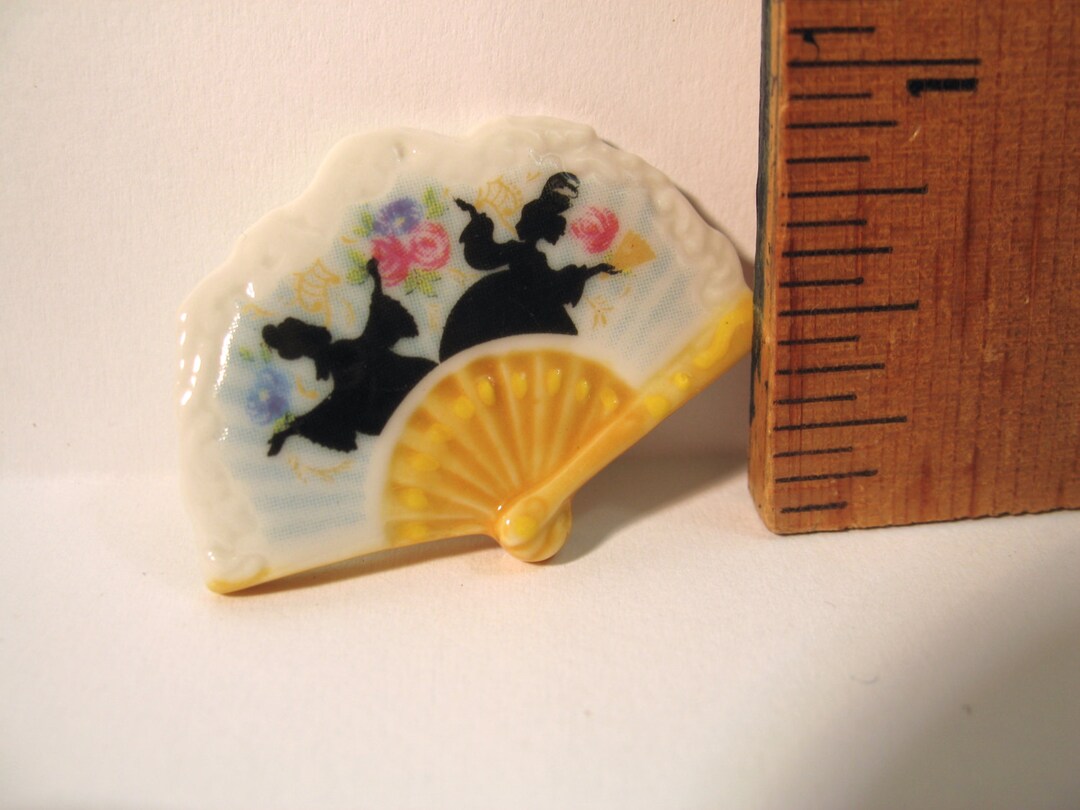 Ladies Hand Fans French Italian European Fan French Feve - Etsy
