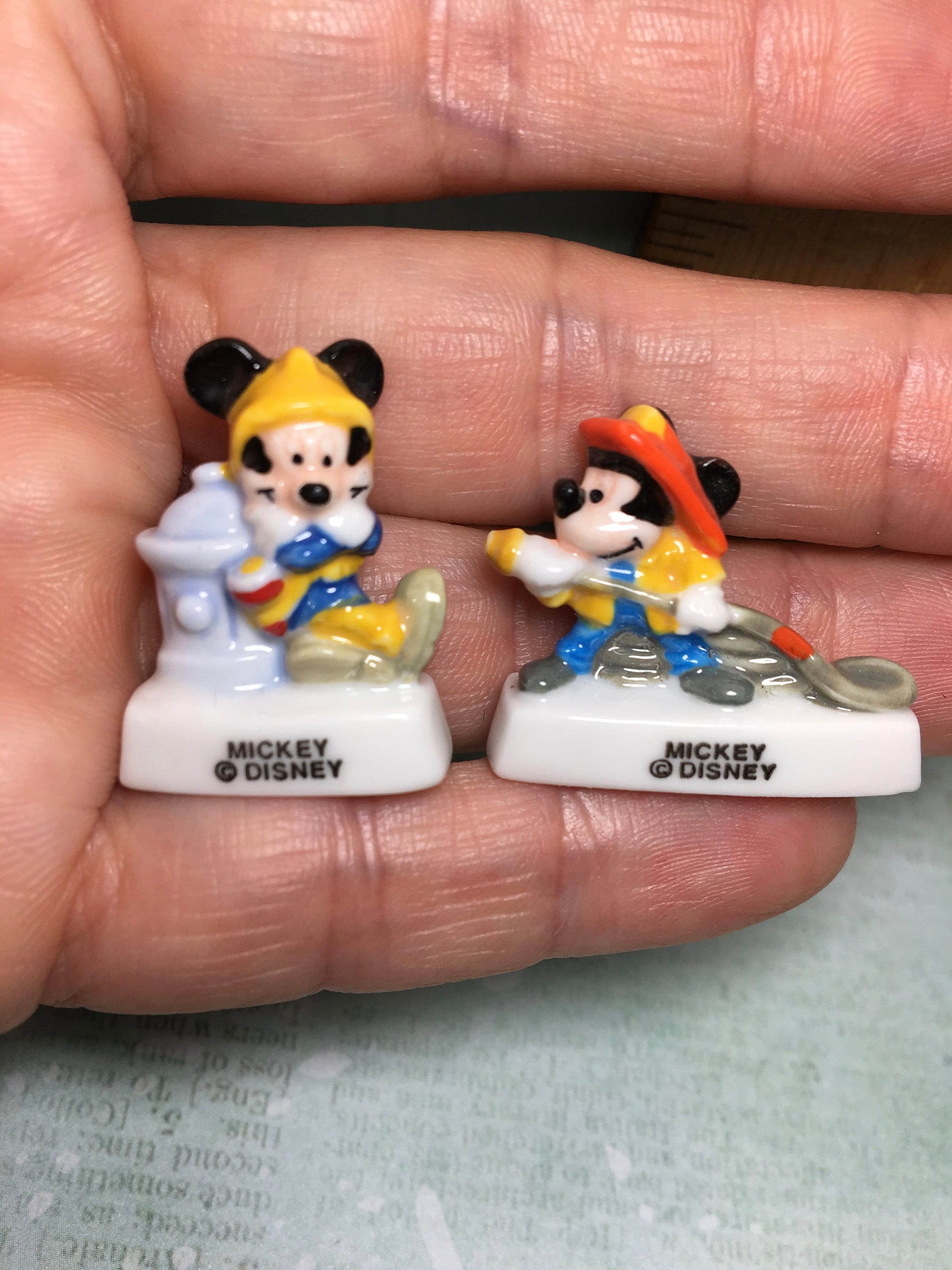 FIREMAN MICKEY Mouse Firefighters Fire Fighter Disney - French Feve ...