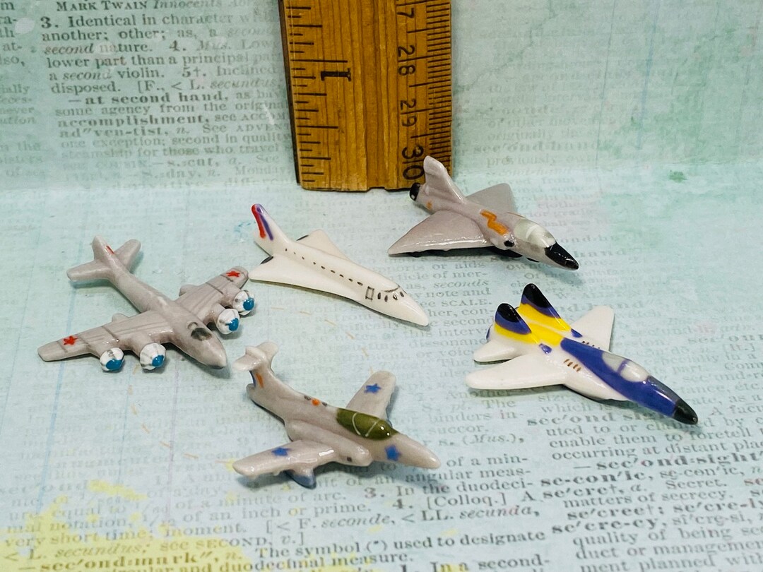 Tiny AIRPLANES Plane Military Aircraft Planes Jets Fighter Jet French ...