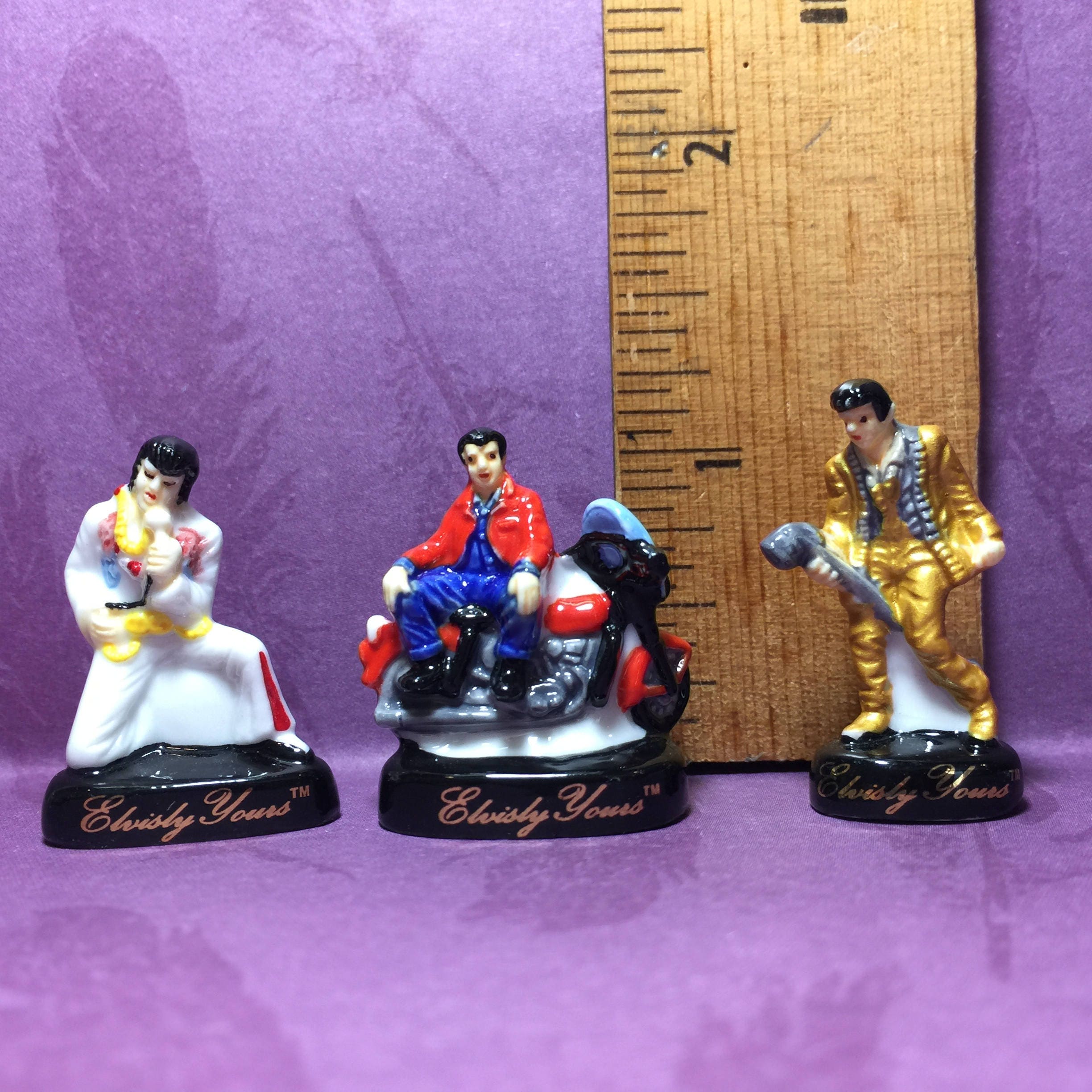 Tiny ELVIS PRESLEY Collection Gold Suit Records Record Albums - Etsy UK