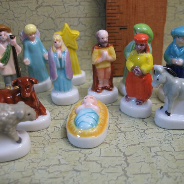 French Nativity Set Feves - Etsy
