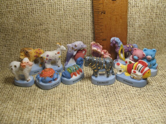 CRITTER ZODIAC Cute Animal Zodiac Astrology Signs Gemini Leo | Etsy