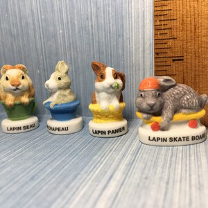 Wacky RABBITS Playful Binnies Bynnu Rabbit Hare - French Feve Feves ...